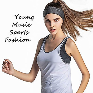 Sleep Headphones Bluetooth Headband Cojoyee Music Sports Band V5.0 with Deep Bass Speaker Long Working Time for Running Hiking Travelling Noon Rest Meditation Yoga. …