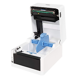 Citizen Label Printer - 300 DPI LAN (Ethernet) Commercial Grade Thermal Label Printer Compatible with Amazon, Ebay, Etsy, Shopify for Shipping, Barcodes, and Labeling (BRR-CL-E303XUWNNA, White)