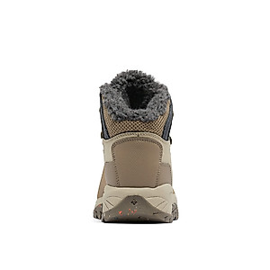 Columbia Women's Newton Ridge Plus Omni Heat Hiking Boot, Wet Sand/Sea Wave, 8.5 M US