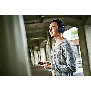 Sony WHXB700 Wireless Extra Bass Bluetooth Headset/Headphones with mic for phone call and Alexa voice control, Blue