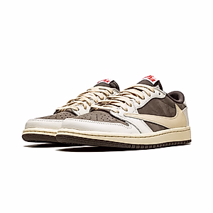 Jordan Mens Air Jordan 1 Low OG DM7866 162 Travis Scott - Reverse Mocha - Size 6.5