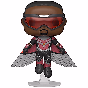 Funko Pop! Marvel: The Falcon and The Winter Soldier - Falcon (Flying) Vinyl Figure (Bundled with Pop Box Protector Case)
