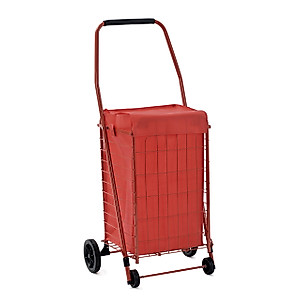Folding Shopping Cart, 66 lbs Capacity