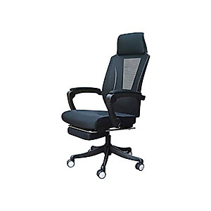 HALOU Ergonomic Office Chair, Reclining Office Chair with Lock Function and Lumbar Support, Executive Office Chair with Headrest