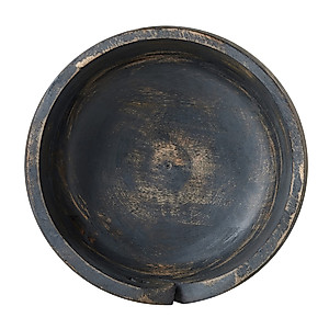 Wooden Yarn Bowl Knitting Bowl Large Crochet Yarn Holder YB01GR Handmade Crocheting Accessories and Supplies Organizer 7 x 3"