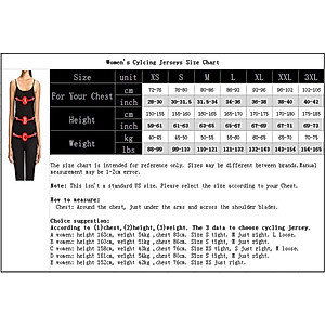 Weimostar Women's Cycling Jersey Short Sleeve Road Bike Jersey Top Bicycle Clothes with Pockets Yellow Size M