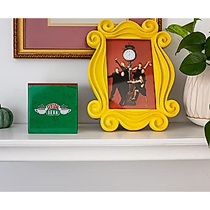 Friends Central Perk 4-Inch Tin Storage Box Cube Organizer with Lid | Basket Container, Cubby Cube Closet Organizer, Home Decor Playroom Accessories | Nostalgic Gifts And Collectibles