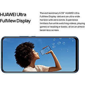 HUAWEI Y9 Prime 2019 STK-LX3 Smartphone 4G 128G Kirin 710 Octa core Auto Pop-Up Triple AI Camera 6.59 inch 4000 mAh Android 9.0(Night Black)