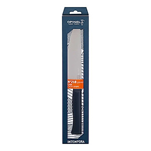 Opinel Intempora 8 Inch Chef Knife – Full Tang Construction, Classic Size for Chopping, Slicing, Prep Work, Made in Portugal, Silver, 002218