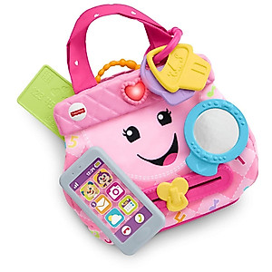 Fisher-Price Laugh & Learn My Smart Purse Bundled with Fisher-Price Laugh & Learn Sweet Manners Tea Set