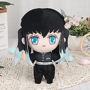 SOLOTIMES Anime Figure Tokitou Muichirou Plush Doll 7.8"/20cm Cartoon Stuffed Plushies Kids Toys Birthday Gift Cosplay Props Home Decor