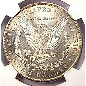 1892-CC Carson City Uncirculated BU Morgan Silver Dollar