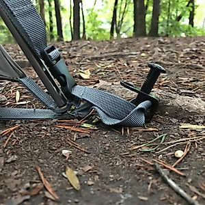 SEHOI 20 Pack 12 Inches Tent Stakes, Heavy Duty Steel Solid Tent Stakes Pegs, Multiuse Tarp Pegs Camping Stakes for Outdoor Camping Canopy and Tarp, Black