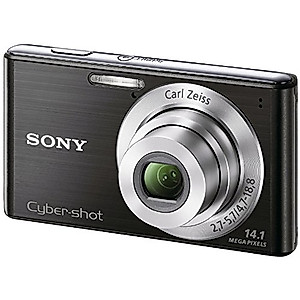 Sony Cyber-Shot DSC-W530 14.1 MP Digital Camera with Carl Zeiss Vario-Tessar 4x Wide-Angle Optical Zoom Lens and 2.7-inch LCD (Black) (OLD MODEL)