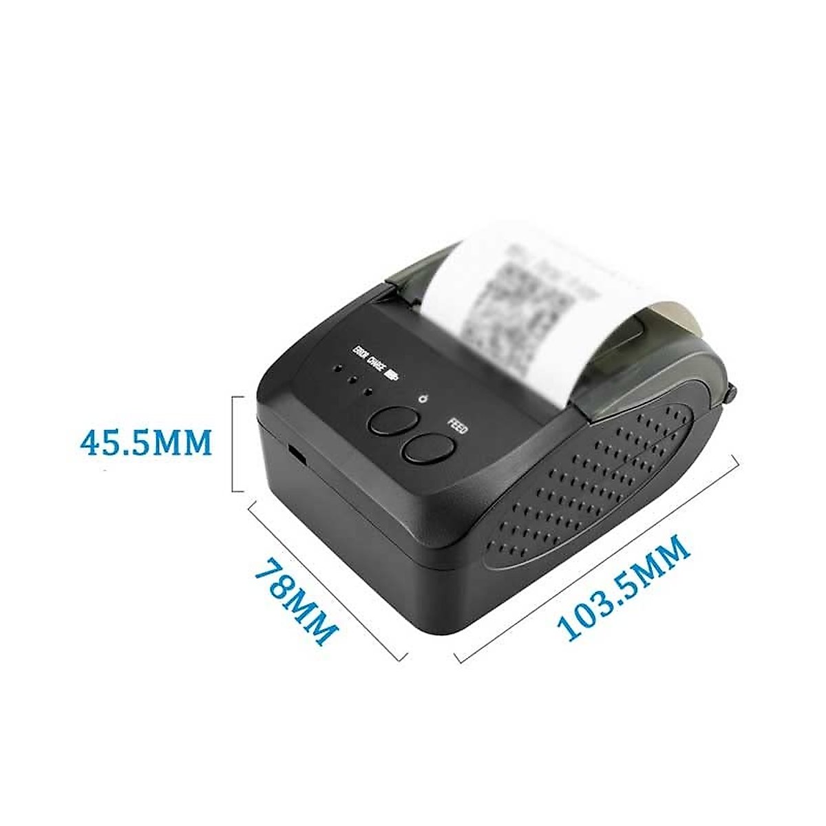 SLNFXC 58mm Bluetooth Thermal Receipt Printer for Android iOS Windows and 5890K USB Port Receipt Printer POS Portable