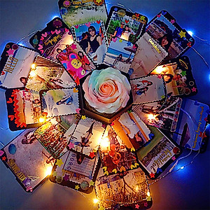 ECTY Creative Explosion Box -Scrapbook DIY Photo Album Box for Birthday Anniversary Valentine Day Wedding(Upgrade Version).