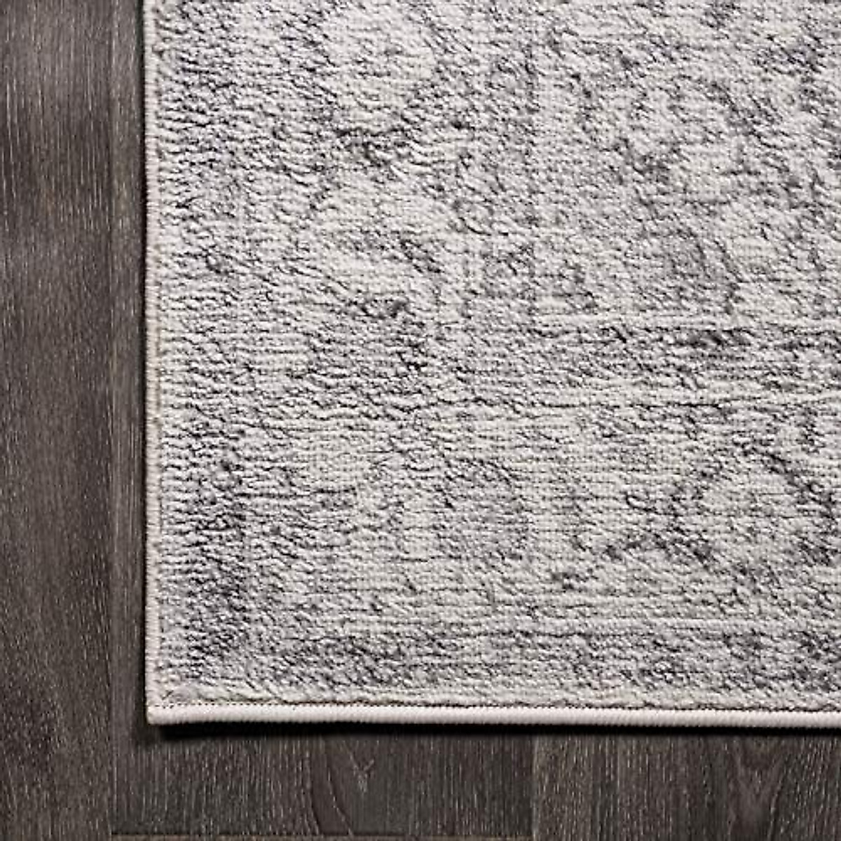 JONATHAN Y MDP403E-28 Rosalia Cottage Medallion Indoor Area-Rug Vintage Bohemian Easy-Cleaning Bedroom Kitchen Living Room Non Shedding, 2 ft x 8 ft, Gray/Dark Gray