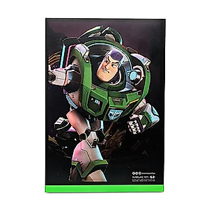 McFarlane Toys - Disney Mirrorverse Buzz Lightyear Glow in The Dark Edition 7in Action Figure, Gold Label, Amazon Exclusive