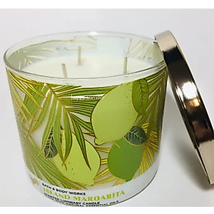 White Barn Bath and Body Works Island Margarita Scented 3-Wick Candle 14.5 oz