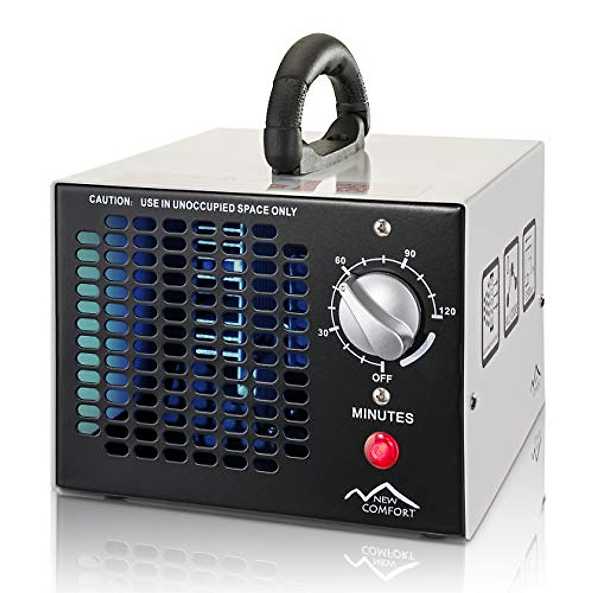 White Commercial 8,500mg/hr O3 Ozone Generator Air Purifier