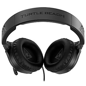 Turtle Beach Recon 70 Multiplatform Gaming Headset for PS5, PS4, Xbox Series X|S, Xbox One, PC & Mobile w/ 3.5mm Wired Connection - Flip-to-Mute Mic, 40mm Speakers, Lightweight Design, Black