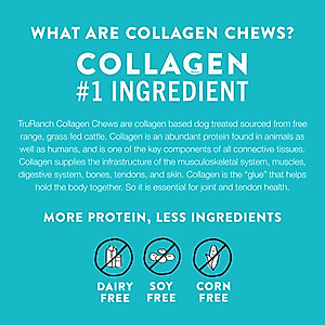 TRURANCH Collagen Chips, Beef - 8.2 oz
