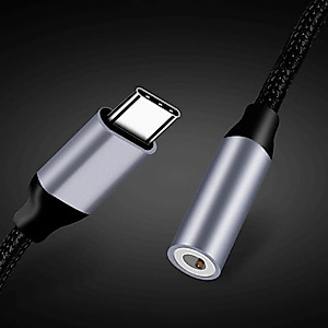 Accessonico 2 Pack Headphone AUX Adapters for Google Pixel 7 Pro 6 6a 5 4 3XL, Hi-Fi Sound Quality, USB Type C Male to 3.5mm Female Jack