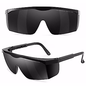 Alsenor IPL 190nm-2000nm Laser Safety Glasses Goggles For Laser Cosmetology Operator Eye Protection And Laser Hair Removal Treatment