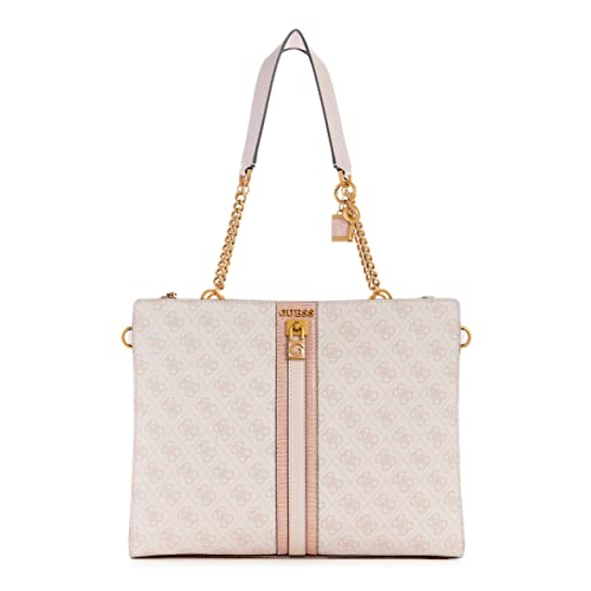 GUESS Ginevra Society Tote, Blush Logo