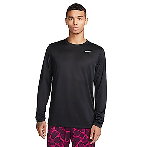 Nike Men's DriFit Reset Legend Long Sleeve Tee Black | Gray MD