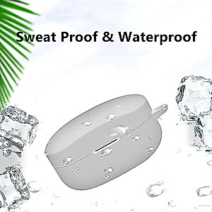 Sony WF-1000XM4 Case Cover, Soft Silicone Protective Case Skin Night Glow for Sony WF-1000XM4, Shockproof, Luminous Earbuds Case with Keychain, Glow in Dark, Wireless Charging