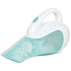 BLACK+DECKER Dustbuster Junior Toy Handheld Vacuum Cleaner with Realistic Action & Sound! Pretend Role Play Toy for Kids with Whirling Beads & Batteries Included [Amazon Exclusive]