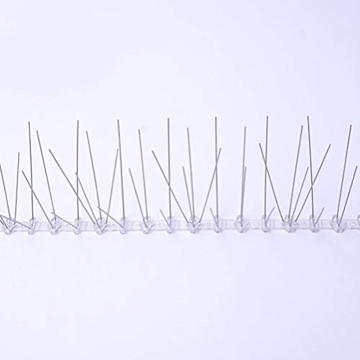 YARDWE 2pcs Bird Spikes Anti- Bird Nails Bird Repellent Metal Bird Deterant Spinners Stainless Steel Pigeon Spikes for Pigeon and Other Small Birds