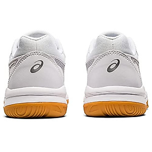 ASICS Women's Gel-RENMA Pickleball Shoes, 10, White/Pure Silver