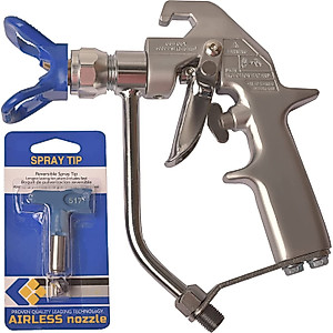 SZWENXIN 5000PSI Airless Paint Spray Gun with Tip Guard and 517 TIP,for Airless Paint Sprayer