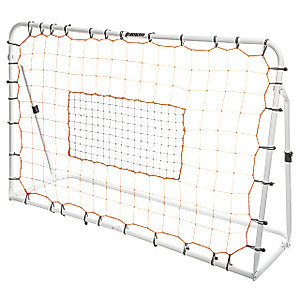 Franklin Sports Soccer Rebound Net - Training Soccer Net - Perfect For Backyard Soccer Practice - Portable 6'x4' Net With Steel Frame - White