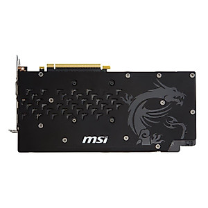MSI GAMING GeForce GTX 1060 6GB GDRR5 192-bit HDCP Support DirectX 12 Dual TORX 2.0 Fan VR Ready Graphics Card (GTX 1060 GAMING X 6G)
