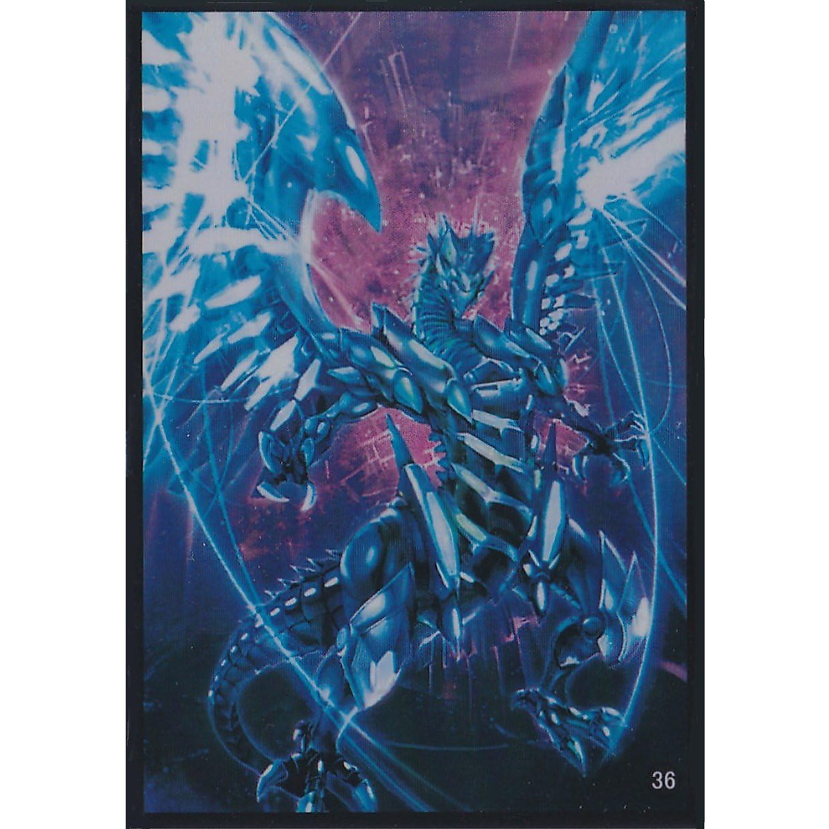 (100) Small Size Card Protecter Blue-Eyes Chaos MAX Dragon Card Sleeves100 Pieces 63x90mm
