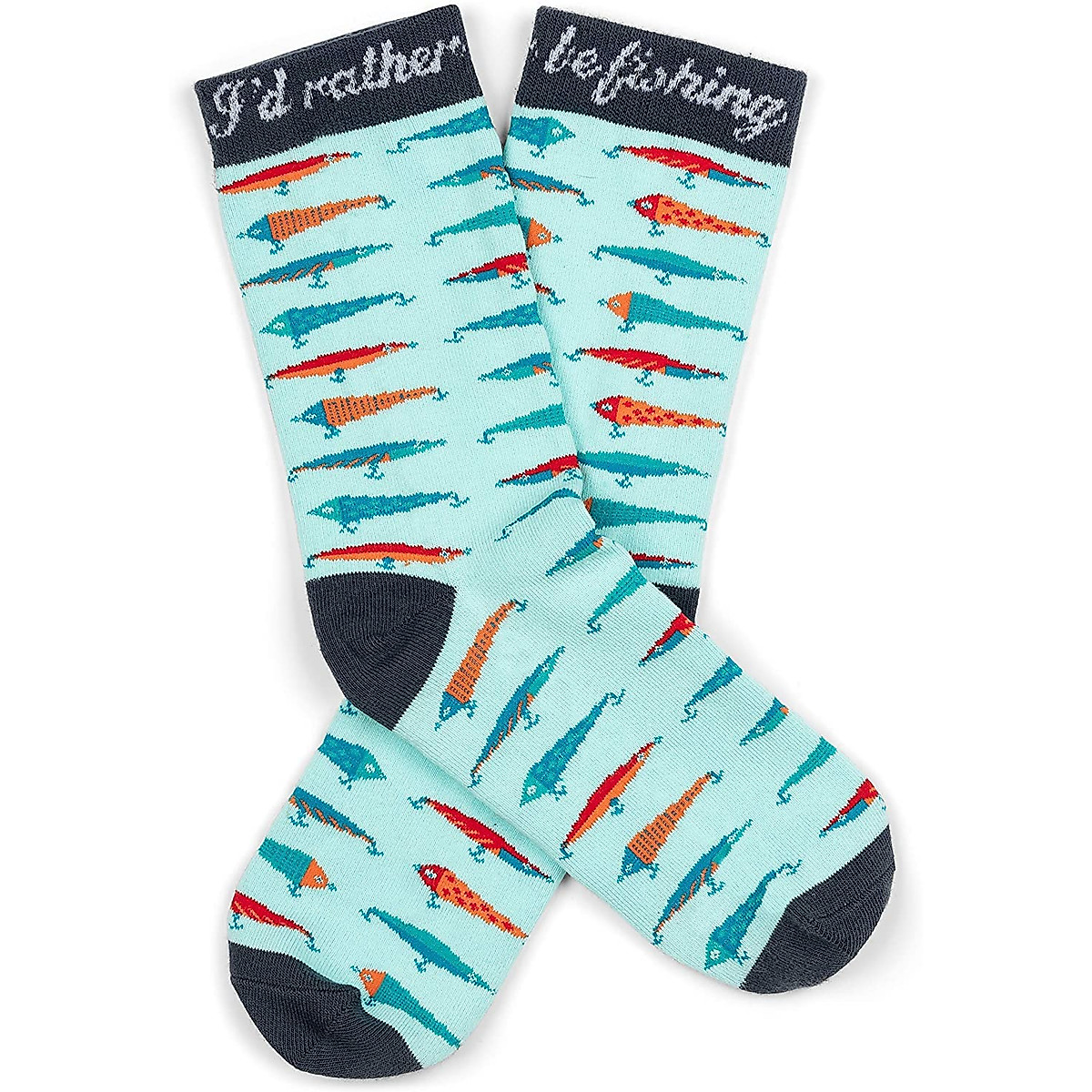 Fishing Gifts for Men Unique - Fathers Day Fishing Gifts for Dad - Best Gifts for A Fisherman Men Gift Box ; Fishing Log Book Fishing Mug Keychain Soap Socks