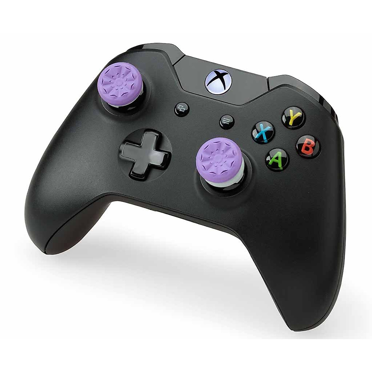 KontrolFreek FPS Freek Galaxy Purple for Xbox One and Xbox Series X Controller | 2 Performance Thumbsticks | 1 High-Rise, 1 Mid-Rise | Purple