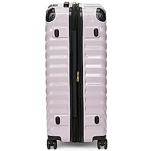 Karl Lagerfeld Paris Women's Suitcase Spinner Wheels Hardside, Lilac, One Size