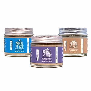 Primal Pit Paste Natural Aluminum-Free Deodorant, Baking Soda-Free, Coconut Vanilla (1-Pack) | Sensitive Skin Friendly, Effective Odor Control for Women & Men, Organic Ingredients and Essential Oils