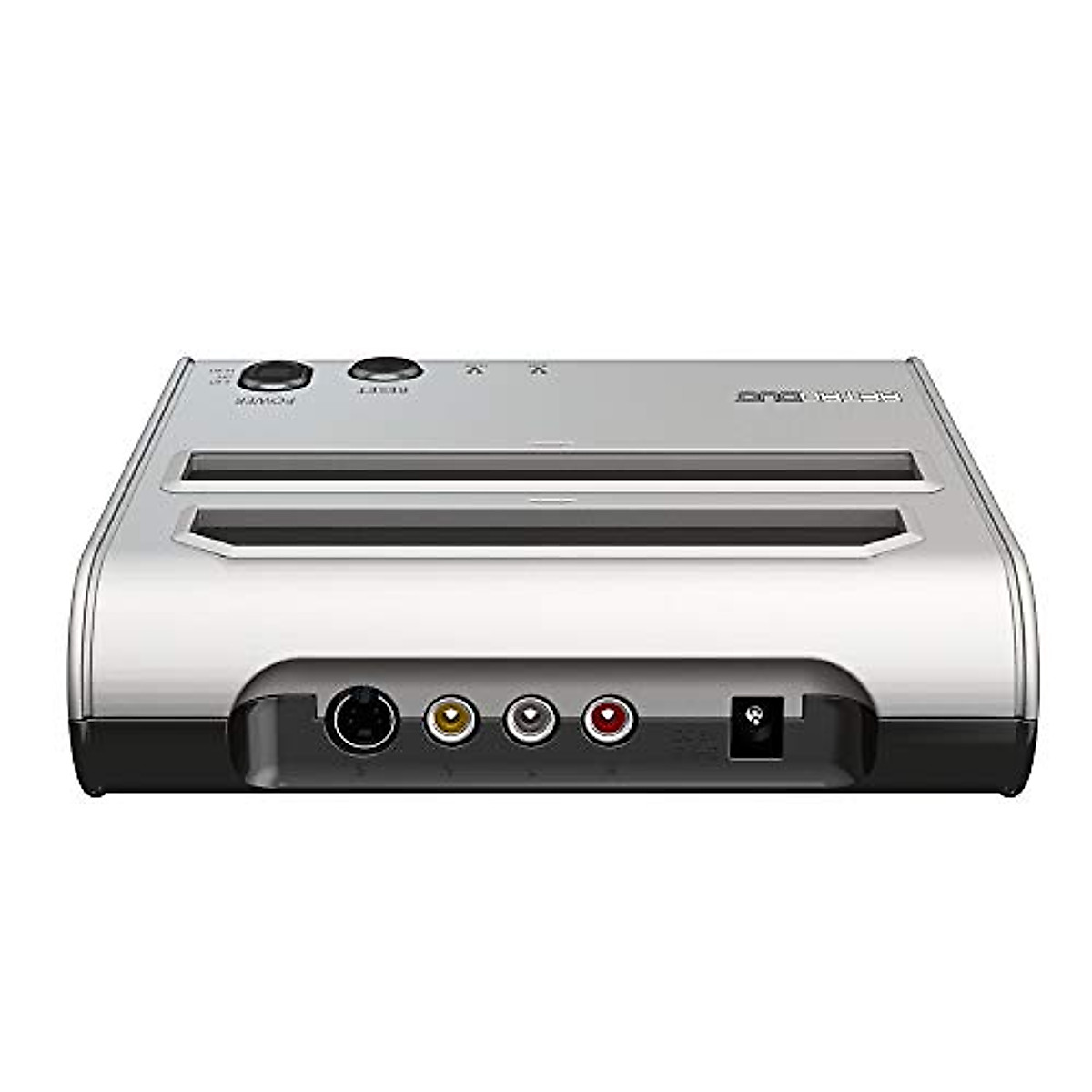 Retro-Bit Retro Duo 2 in 1 Console System - for Original NES/SNES, & Super Nintendo Games - Silver/Black