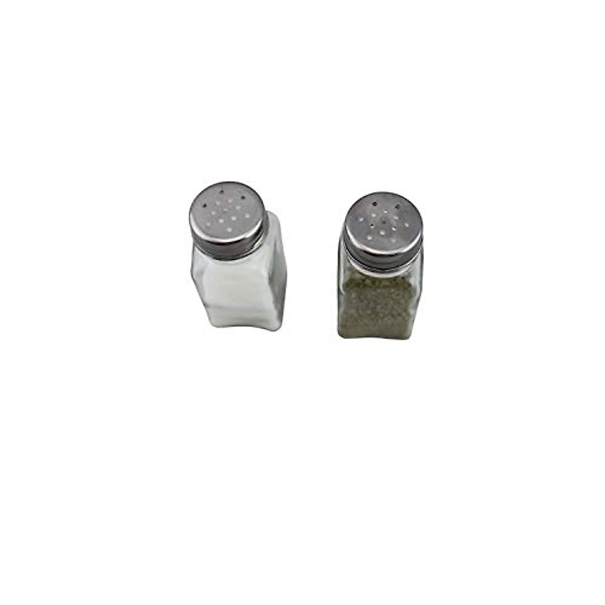 Salt and Pepper Shaker Set (Clear Glass)