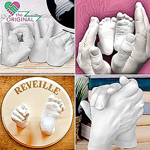 Alginate Molding Powder Refill for Hand Casting Kit - Non-Toxic Casting Plaster Material - 1lb (454g) - Perfect for Anniversaries, Birthdays, & Family Activities - Create-a-Mold by Luna Bean