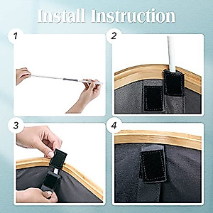 Laundry Basket with Lid, Laundry Hamper with Removable Bag 100L Large Foldable Laundry Basket Dirty Clothes Hamper, Portable Clothes Hamper for Travel, Dorm Room, Bathroom, Bedroom, Grey