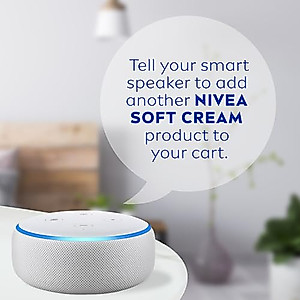 Nivea Soft Refreshingly Moisturizing Face, Body and Hand Cream, 3 Pack of 6.8 Oz Jars