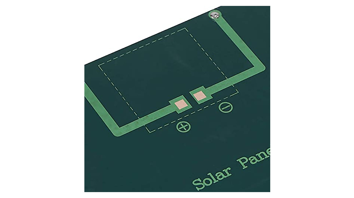 Yosoo Solar Panel Battery Charger, 2W 12V DIY Polycrystalline Silicon ...