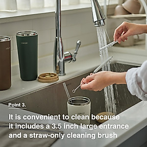 Odense Legodt Straw Tumbler 24oz - Double Stainless Vacuum Insulated Tumbler with Lid & Straw - Travel Mug, Water Bottle for Iced Coffee & Iced Tea, Cold Drinks, Dishwasher Safe(Sweet Pumpkin)