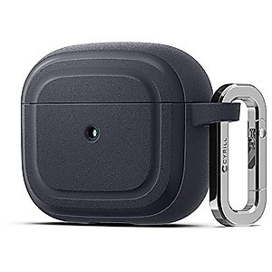CYRILL Airpods 3 Generation Case Cover Wave Stone Designed for Airpods 3 Generation Case (2021) - Dark Gray